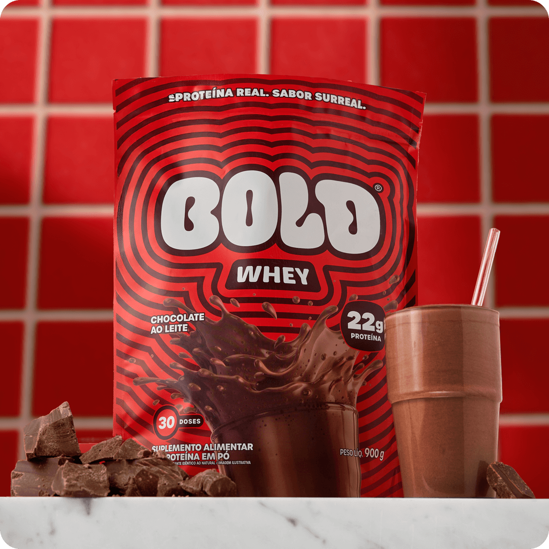 BOLD Whey Chocolate ao Leite | BOLD Snacks