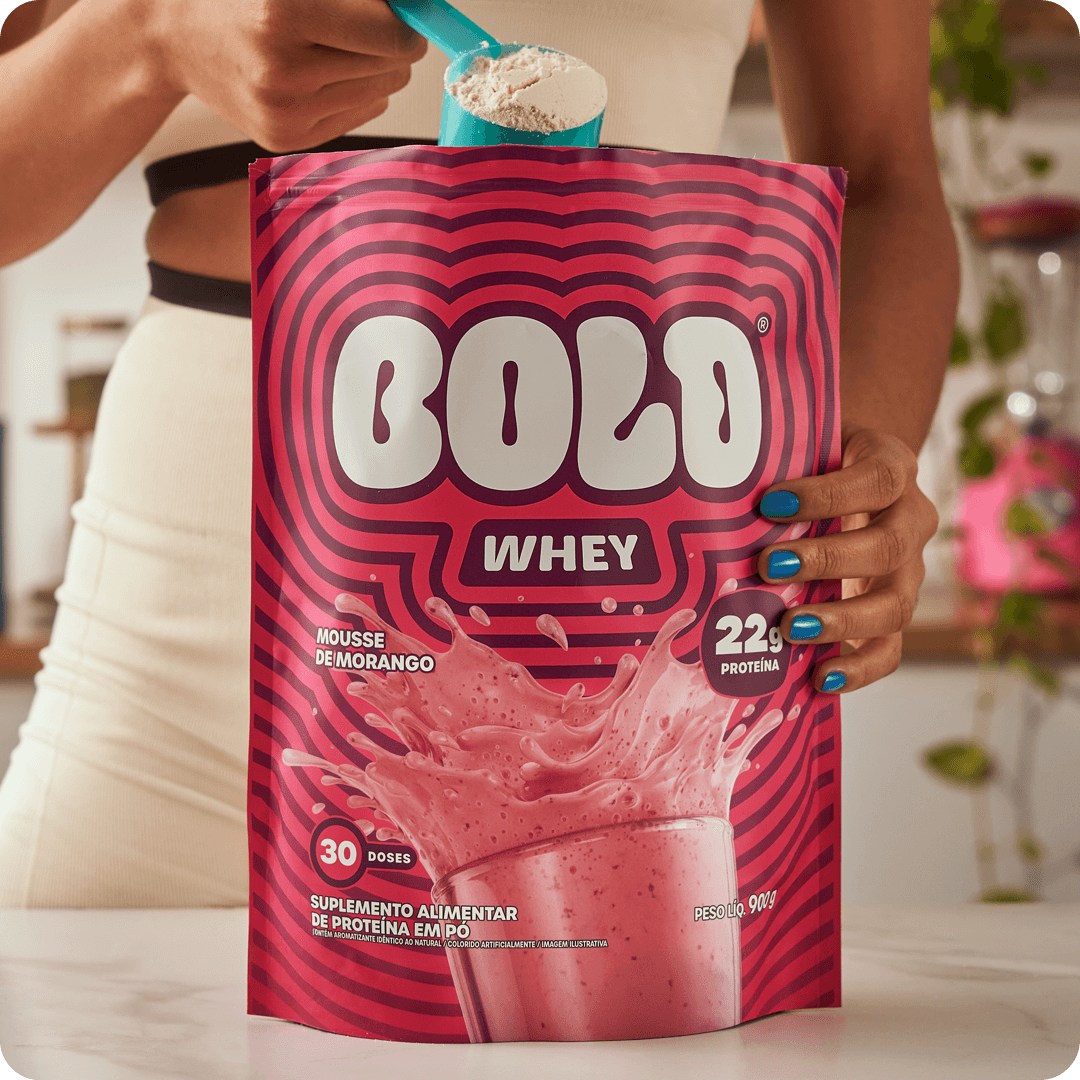 BOLD Whey Mousse de Morango | BOLD Snacks