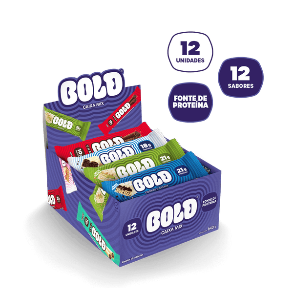 BOLD Caixa Mix: barra de proteína | BOLD Snacks