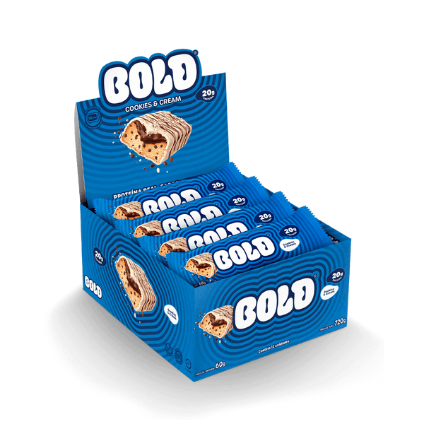 BOLD Cookies & Cream: protein bar | BOLD Snacks