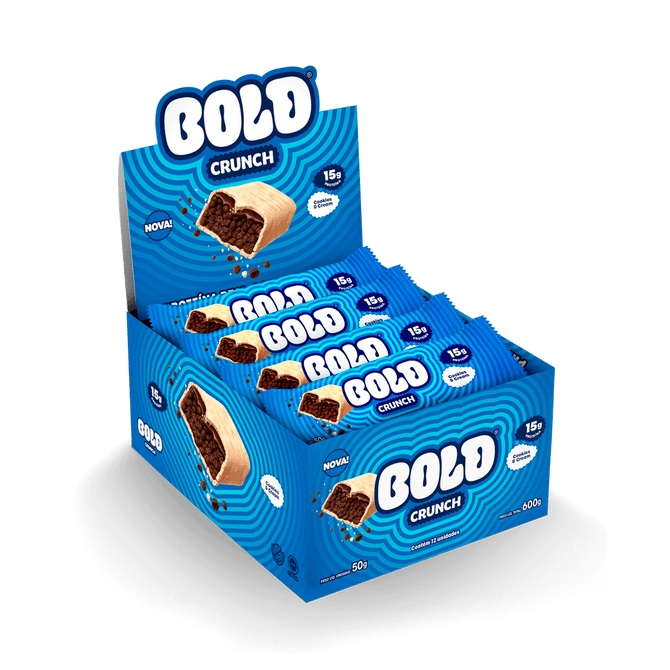 Barra de Proteína Crocante BOLD Crunch | BOLD Snacks