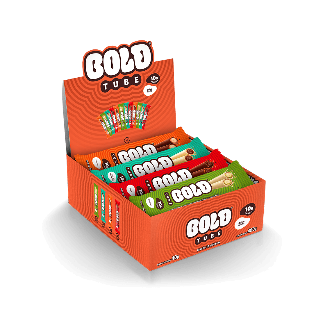 BOLD Tube Caixa Mista: tubo de proteína | BOLD Snacks