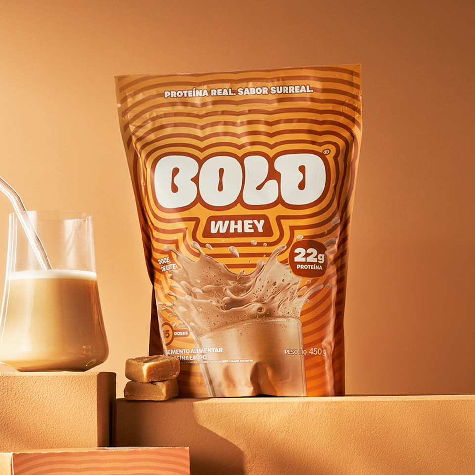 BOLD WHEY Doce de Leite 450g: whey protein | BOLD Snacks