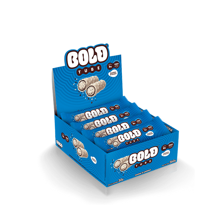 Barra de Proteína BOLD Tube: tubinhos recheados | BOLD Snacks