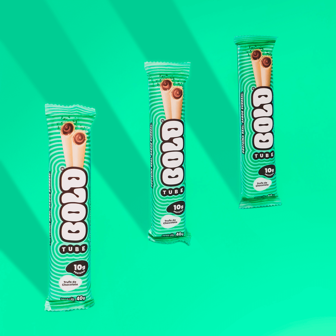 BOLD Tube Trufa de Chocolate: tubo de proteína | BOLD Snacks