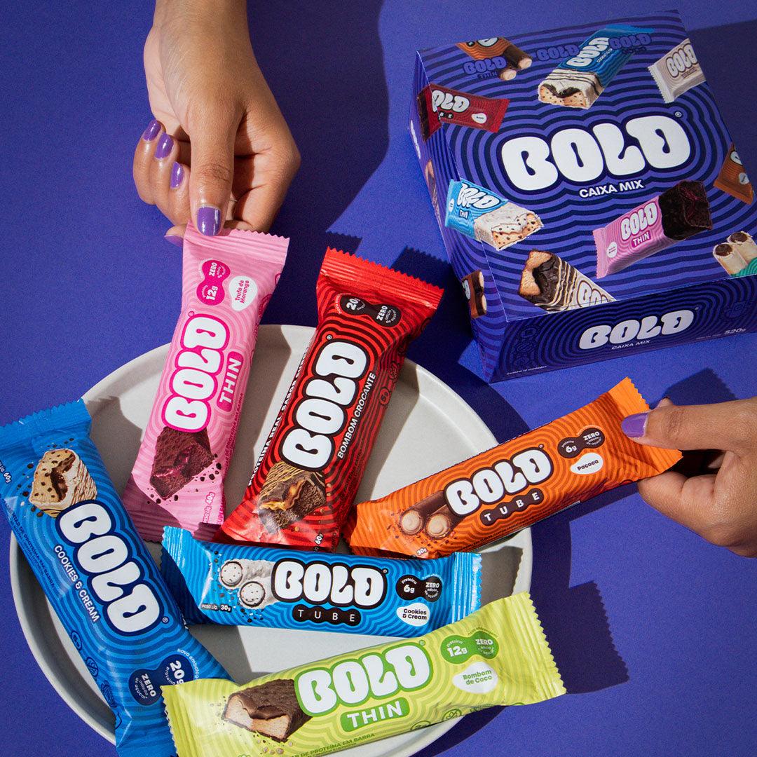 BOLD Caixa Mix: barra de proteína | BOLD Snacks