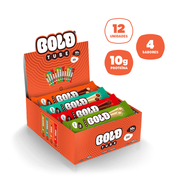 BOLD Tube Caja Mixta: tubo de proteína | BOLD Snacks