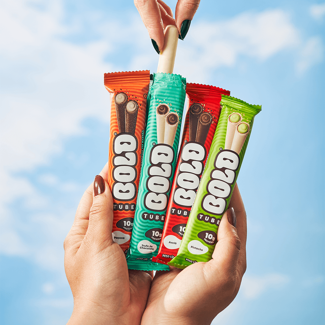 BOLD Tube Caixa Mista: tubo de proteína | BOLD Snacks