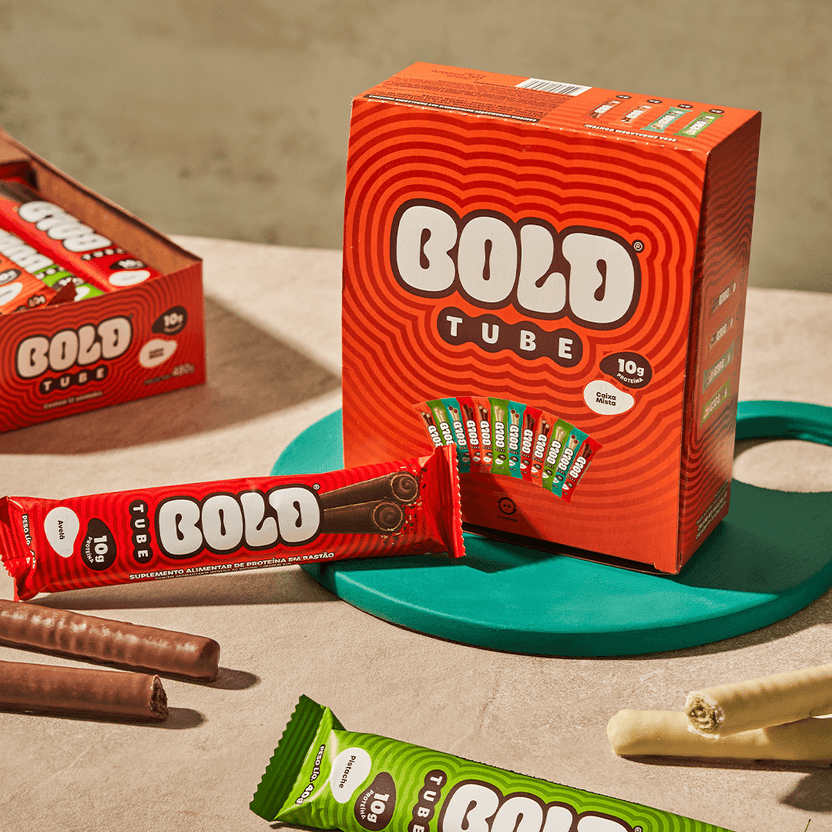 BOLD Tube Caixa Mista: tubo de proteína | BOLD Snacks