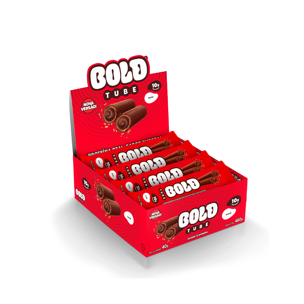 BOLD Tube Avelã: tubo de proteína | BOLD Snacks